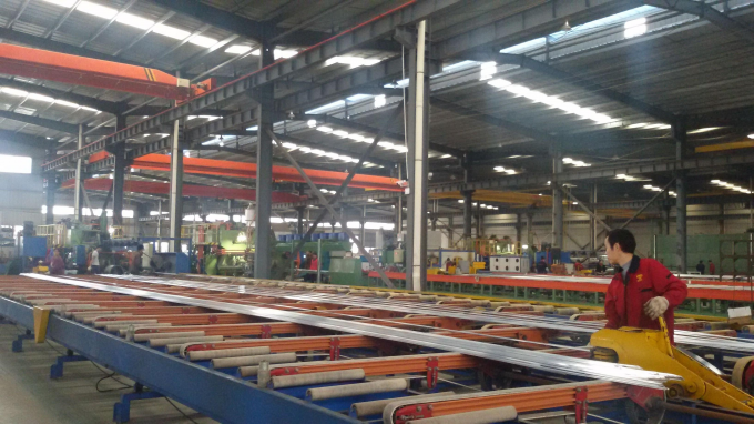 Chine Foshan Dolphin Metal Products Co.,LTD ligne de production en usine